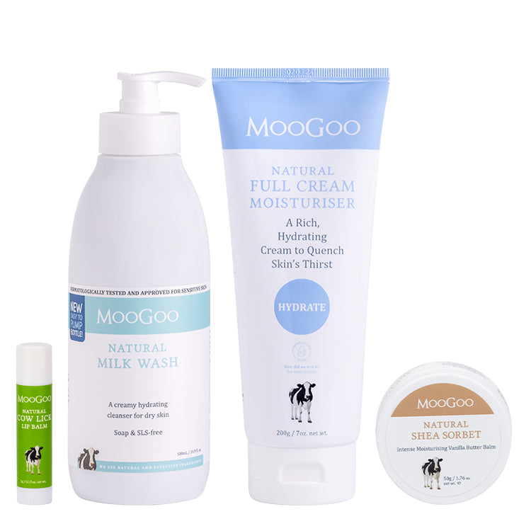 Skincare Value Pack | Dry Skin Rescue – MooGoo UK